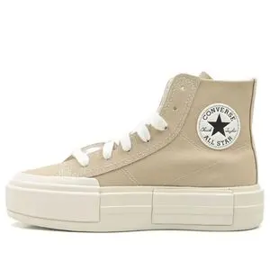 CONVERSE Converse Chuck Taylor All Star Cruise High Top Platform Sneakers Beige/white
