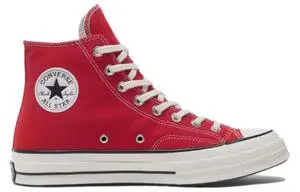CONVERSE Chuck 70 Hi Vintage Canvas High Top Sneakers - Red