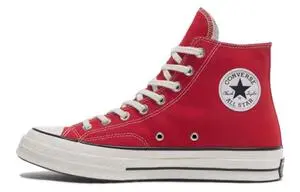 CONVERSE Chuck 70 Hi Vintage Canvas High Top Sneakers - Red