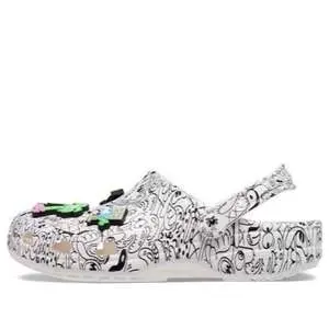 CROCS X Steven Harrington Classic Clogs - White/black