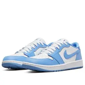 JORDAN 1 Low Golf "unc" Sneakers - White/blue