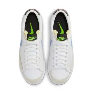 Nike Blazer Low Platform Sneakers - White/volt/black