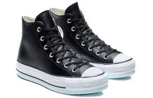CONVERSE Chuck Taylor All Star Lift High Top Sneakers - Black/white