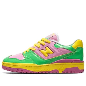 NEW BALANCE New Balance 550 Y2K Patent Leather Pack Sneakers Green/pink/yellow