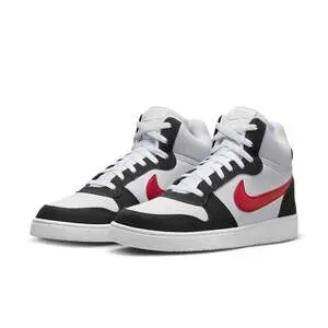 Nike Court Borough Mid Top Sneakers - Black/white