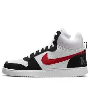 Nike Court Borough Mid Top Sneakers - Black/white