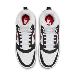 Nike Court Borough Mid Top Sneakers - Black/white