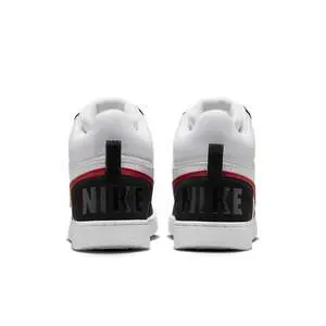Nike Court Borough Mid Top Sneakers - Black/white