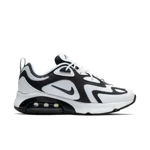 Nike Max 200 Athletic Sneakers - Black/white/blue