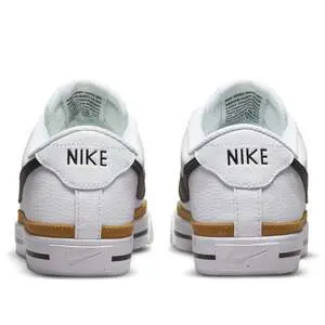 Nike Court Legacy Next Nature "white Desert Ochre - Black/white