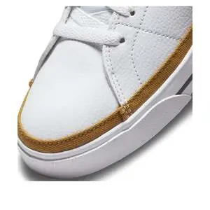 Nike Court Legacy Next Nature "white Desert Ochre - Black/white