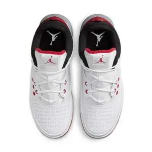 JORDAN Max Aura 5 "white Black Varsity Red" Sneakers - White/varsity Red/wolf Grey