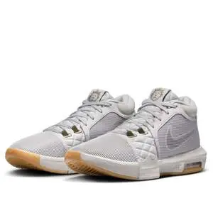 Nike Lebron Witness High Top Athletic Sneakers - White/gum