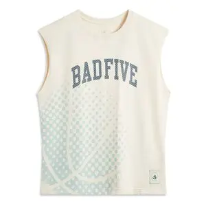 LI-NING Badfive Graphic Basketball Tank - Beige
