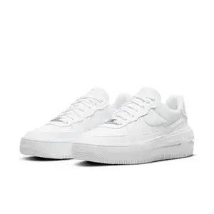 Nike Force 1 Pltaform 'triple Sneakers - White