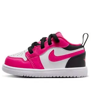 JORDAN 1 Low Sneakers - Fierce Pink/black/white