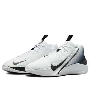 Nike Zoom Gt Jump Academy Athletic Sneakers - White/black/metallic Silver
