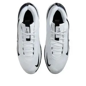 Nike Zoom Gt Jump Academy Athletic Sneakers - White/black/metallic Silver