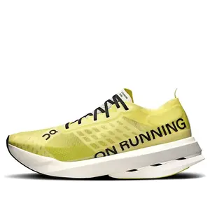 On Cloudboom Strike Athletic Shoes - Limelight/wolf