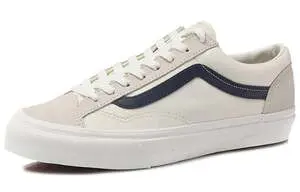 VANS Style 36 Marshmallow Lace Up Sneakers - White/blue