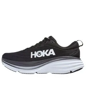 Hoka One One Bondi Running Shoe - Black/white