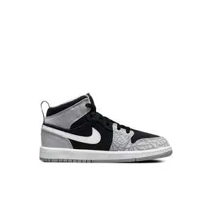 JORDAN Air 1 Mid Se "elephant Toe" High Top Sneakers - Black/grey