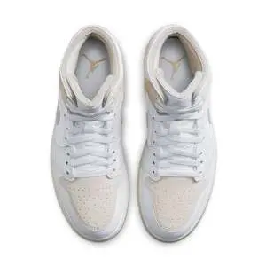 JORDAN 1 Mid Se Craft Sneakers - White/tech Grey/sail