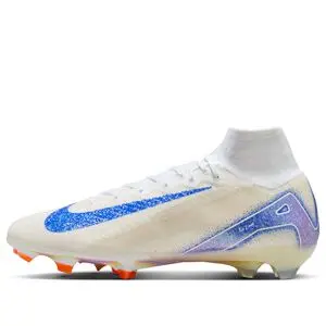 Nike Nike Mercurial Superfly 10 Elite Blueprint FG High Top Soccer Cleats White/blue