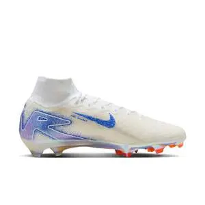 Nike Mercurial Superfly Elite Blueprint Fg High Top Soccer Cleats - White/blue