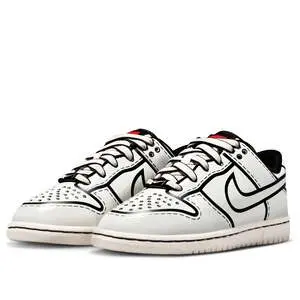 Nike X Lego Dunk Low Sneakers - Sail/black/rush Red