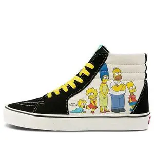 VANS The Simpsons X Sk8-hi "simpsons Family 1987-2020" High-top Sneakers - White