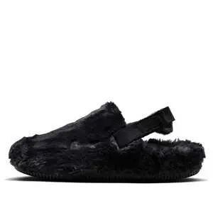 Nike Calm Mule Black Fur - Black/black