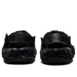 Nike Calm Mule Black Fur - Black/black