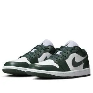 JORDAN 1 Low "galactic Jade" Sneakers - White/galactic Jade