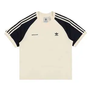 Adidas Sporty & Rich X T-shirt - Beige/navy