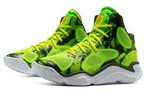 Under Armour Curry Spawn Flotro "riley's Choice" Sneakers - Hyper Green/rough