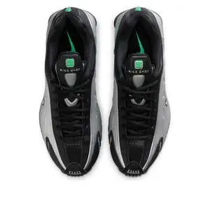 Nike Shox R4 - Metallic Silver Green Shock