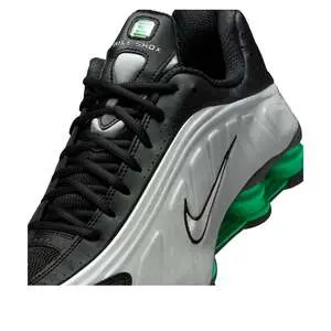 Nike Shox R4 - Metallic Silver Green Shock