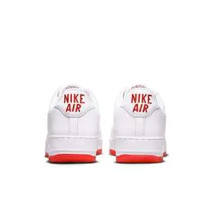 Nike Force 1 Low Athletic Sneakers - White/university Red
