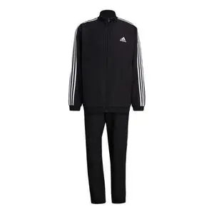 Adidas Aeroready Essentials Regular-fit 3-stripes Track Suit Asia Sizing - Black