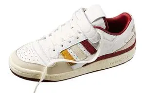 Adidas End. X Forum Low "varsity Burgundy - White/red/yellow
