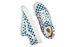 VANS Style 36 Checkerboard Sneakers - Blue/white
