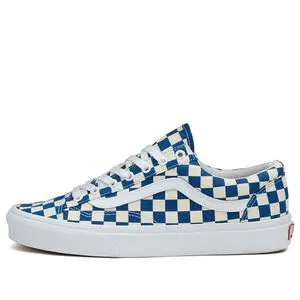 VANS Style 36 Checkerboard Sneakers - Blue/white