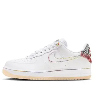 Nike Nike Air Force 1 Low "White Multi Patch" Sneakers White/black/red