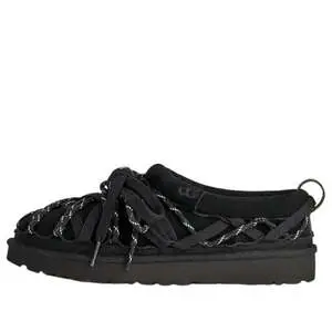 UGG Tasman Lace Up Slipper - Black