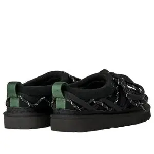 UGG Tasman Lace Up Slipper - Black