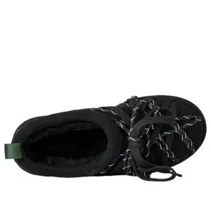 UGG Tasman Lace Up Slipper - Black