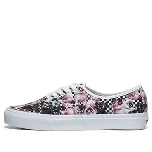 VANS Vans Authentic 'Black Pink' Graphic Print Low Top Sneakers Black/pink