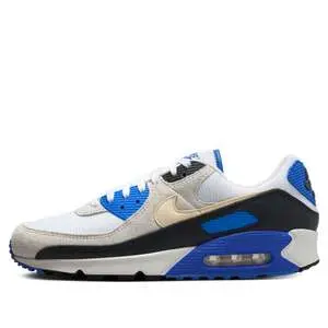 Nike Max 90 Premium Sneakers - White/racer Blue/khaki