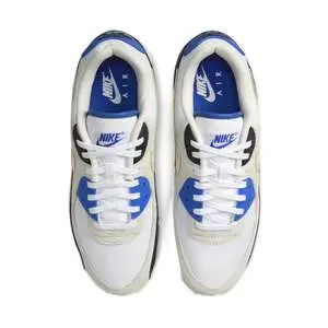 Nike Max 90 Premium Sneakers - White/racer Blue/khaki